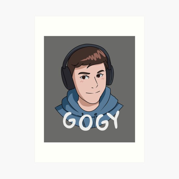 "Anime GeorgeNotFound (Gogy Words)" Art Print by ArtsyLain | Redbubble