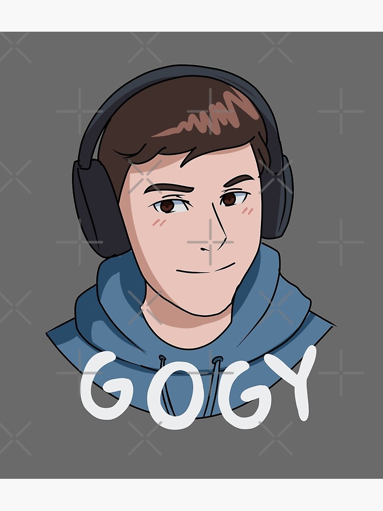 "Anime GeorgeNotFound (Gogy Words)" Art Print by ArtsyLain | Redbubble