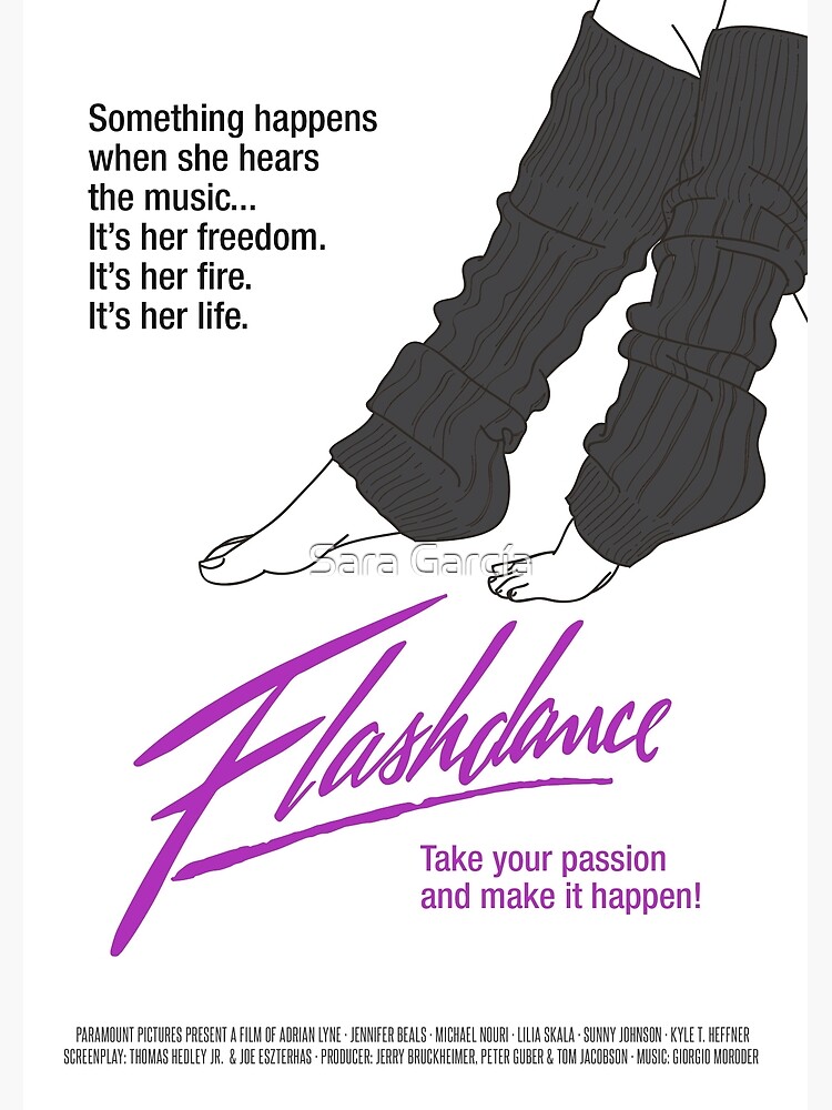 "Flashdance" Framed Art Print for Sale by saragarcia | Redbubble