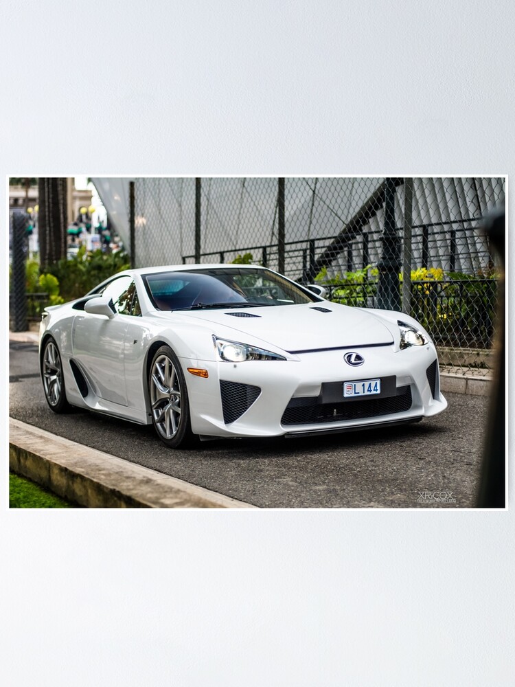 "Lexus LFA" Poster for Sale by Rico Liu | Redbubble