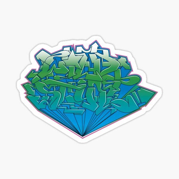 "Wild Style " Sticker by 2wear | Redbubble
