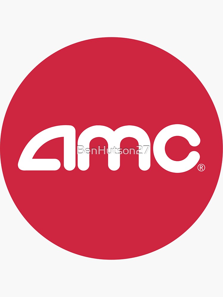 "AMC Sticker" Sticker for Sale by BenHutson27 | Redbubble