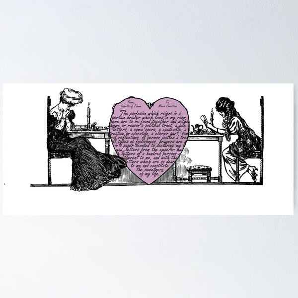 "Isabel of Parma and Marie" Poster for Sale by QueerHistory | Redbubble