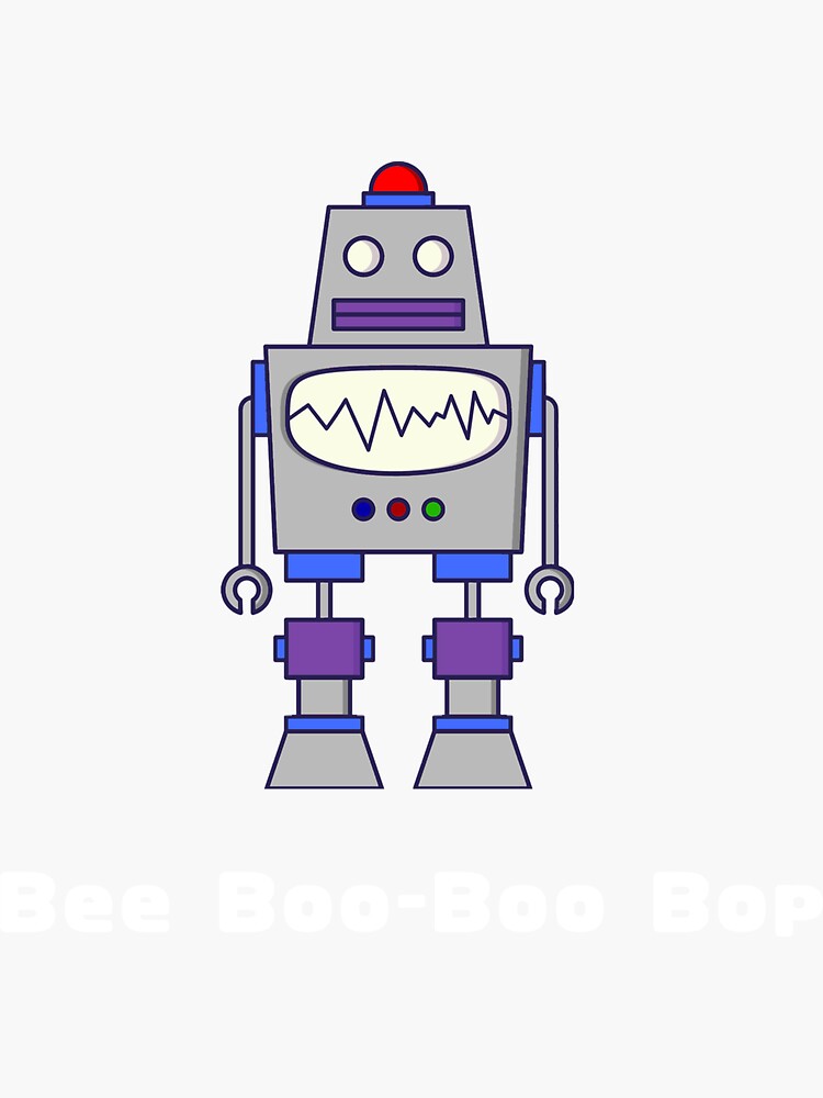 "Bee Boo-Boo Bop" Sticker for Sale by MarleneC02 | Redbubble