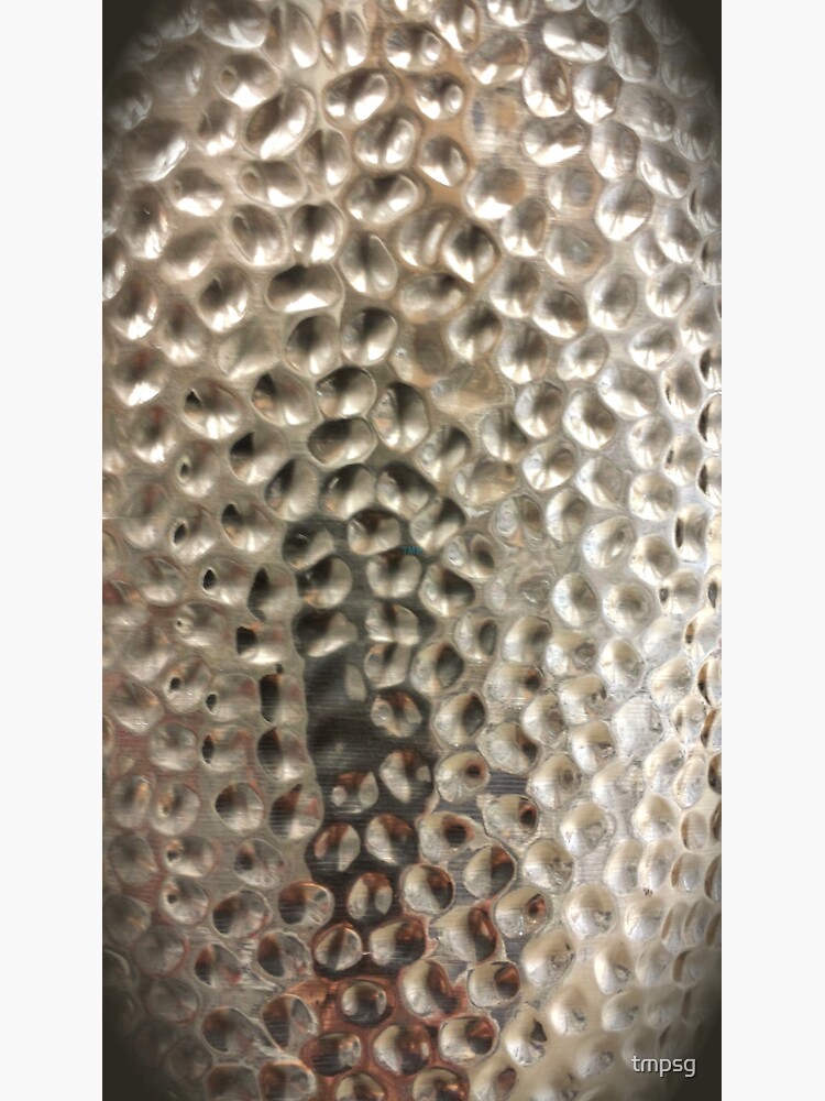 "Dimpled Metal" Sticker for Sale by tmpsg | Redbubble