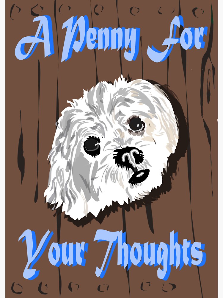 "Penny" Sticker by mwegley | Redbubble