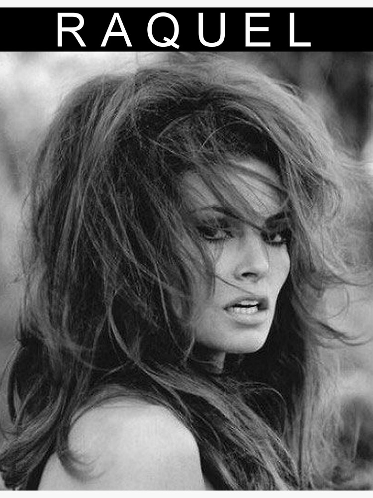 "RAQUEL WELCH" Sticker for Sale by michaeltodd | Redbubble
