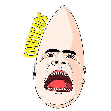 "Coneheads" Sticker for Sale by . SHEAHAN. | Redbubble