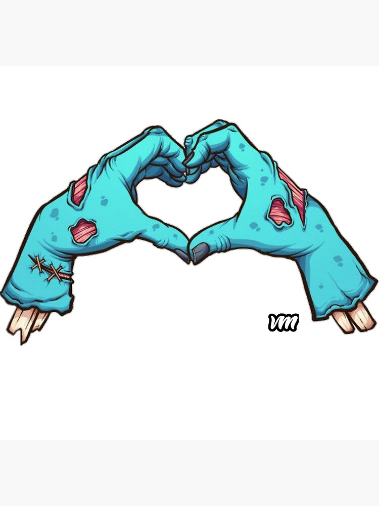 Zombie Heart Drawing