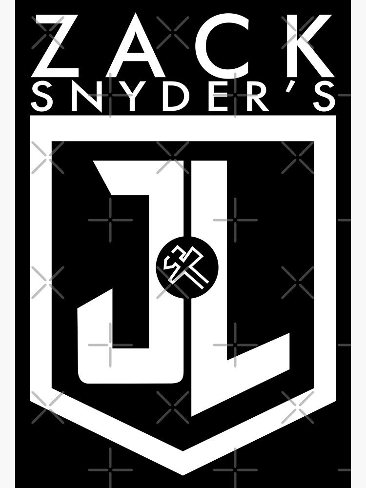 "Snyder's Cut Alternate Logo" Poster by DjentBoy | Redbubble