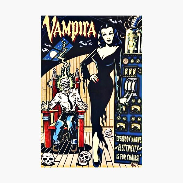 "VAMPIRA" Photographic Print for Sale by cliff1981 | Redbubble