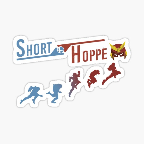 "Short-Hoppe" Sticker for Sale by SKJynx | Redbubble