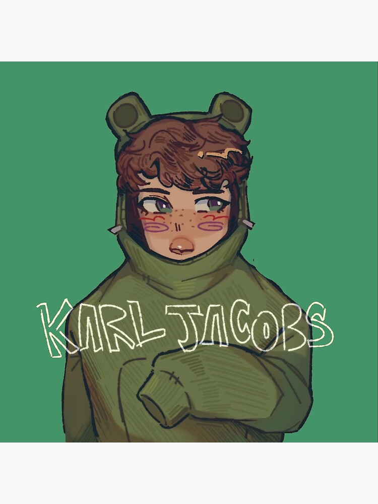 Póster «Karl Jacobs - Fanart» de laisarara | Redbubble