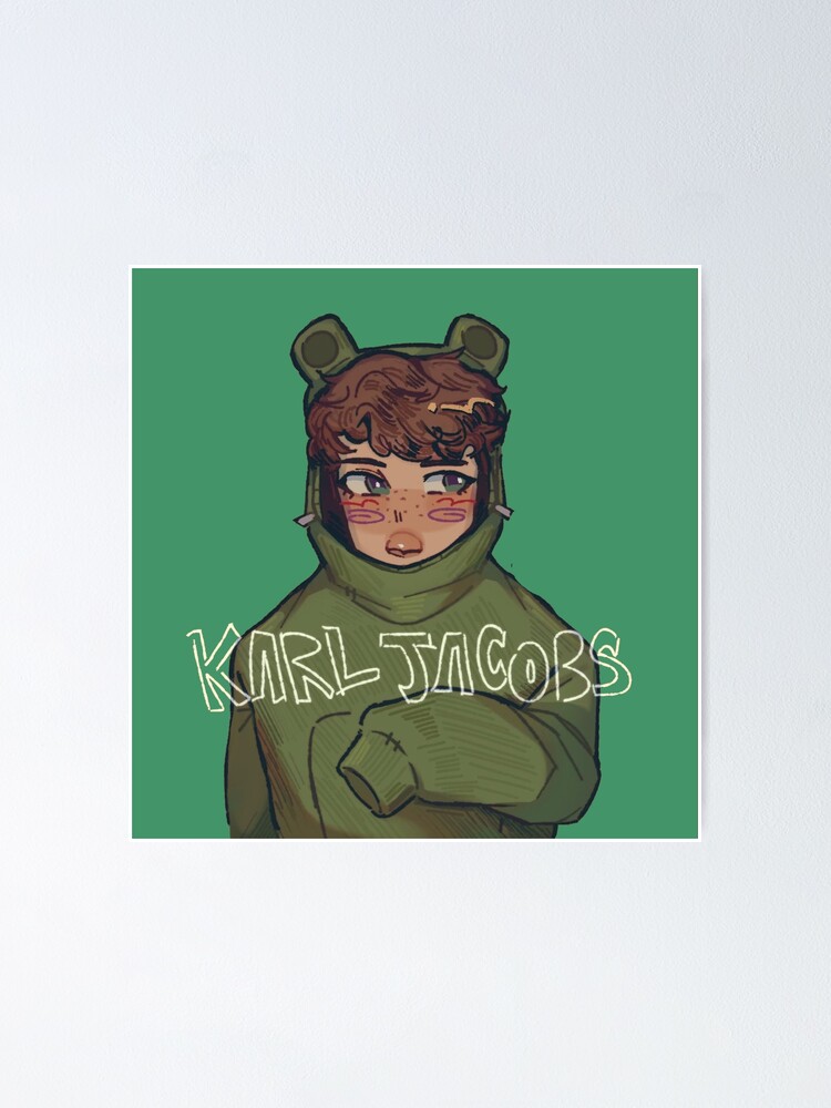 Póster «Karl Jacobs - Fanart» de laisarara | Redbubble