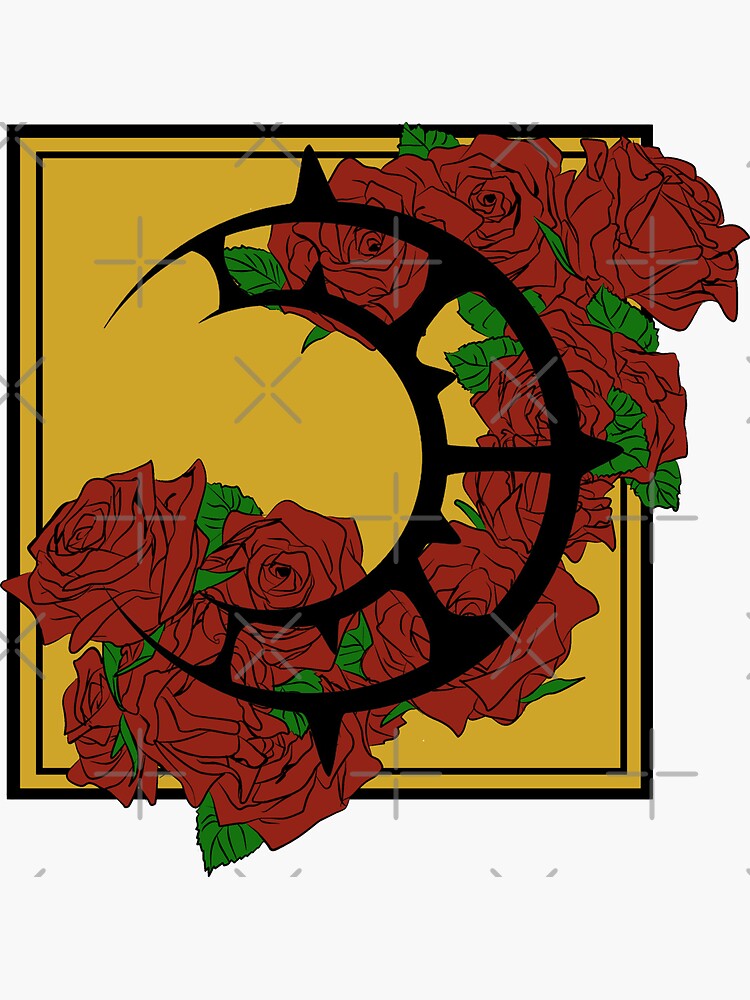 "colorized crest of riegan" Sticker for Sale by naidaprimera | Redbubble