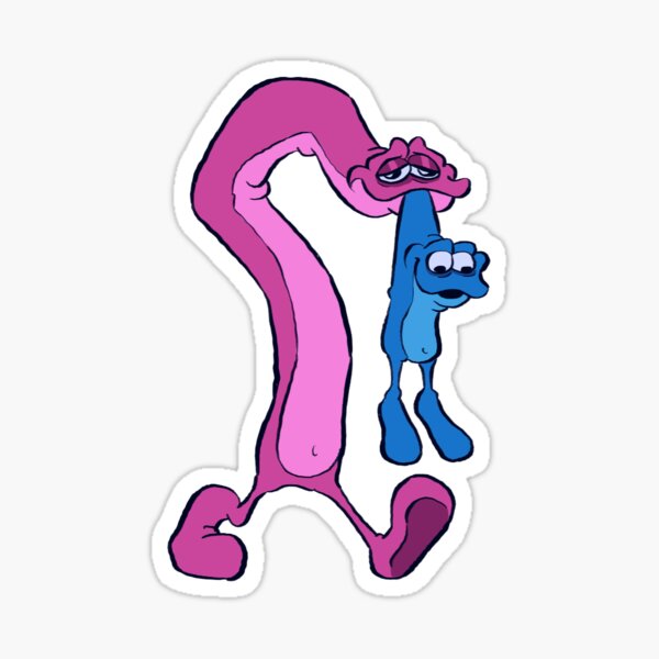 "Ibble and Dibble - Cotton Candy (V1)" Sticker for Sale by laimfunk ...