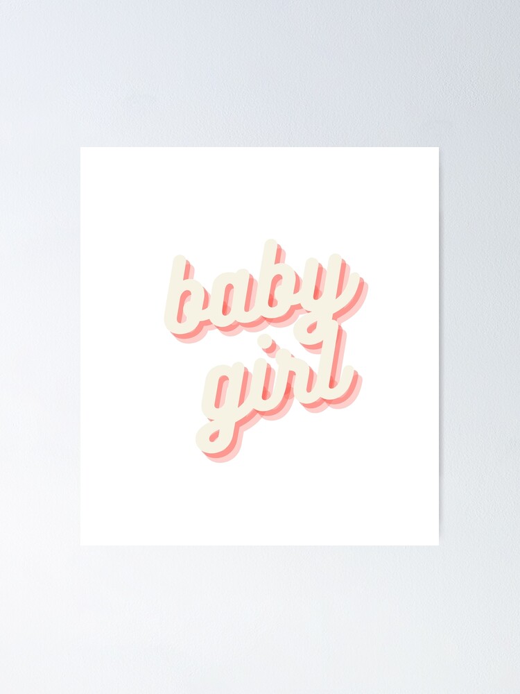 "Age Regression Baby Girl" Poster for Sale by ViolettShop | Redbubble