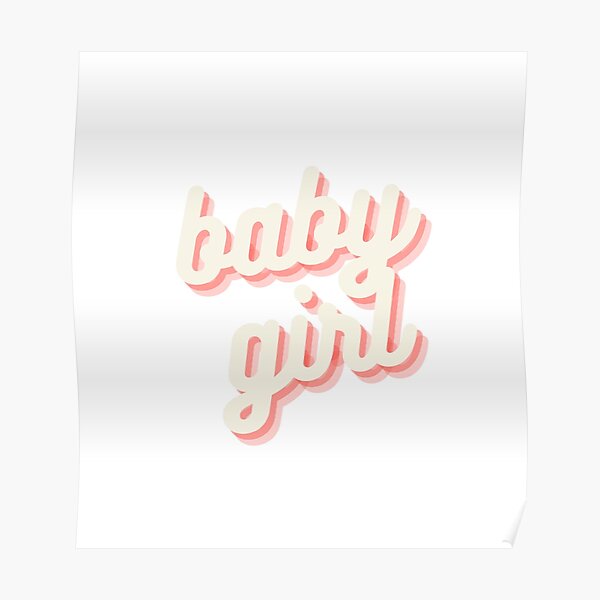 "Age Regression Baby Girl" Poster for Sale by ViolettShop | Redbubble