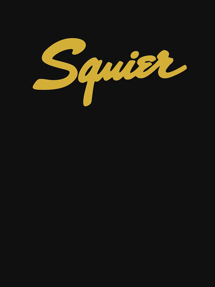 "Squier" T-shirt for Sale by Jasperchroeder | Redbubble | squier t ...