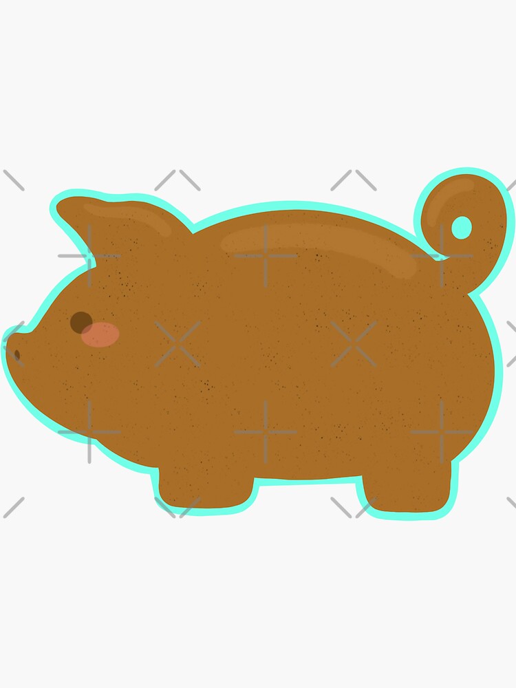 "Sweet Marranito" Sticker by HoneyHollow | Redbubble