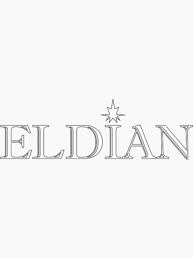 Pegatina «Eldian Logo Attack on Titan Simple» de Aeries-Store | Redbubble