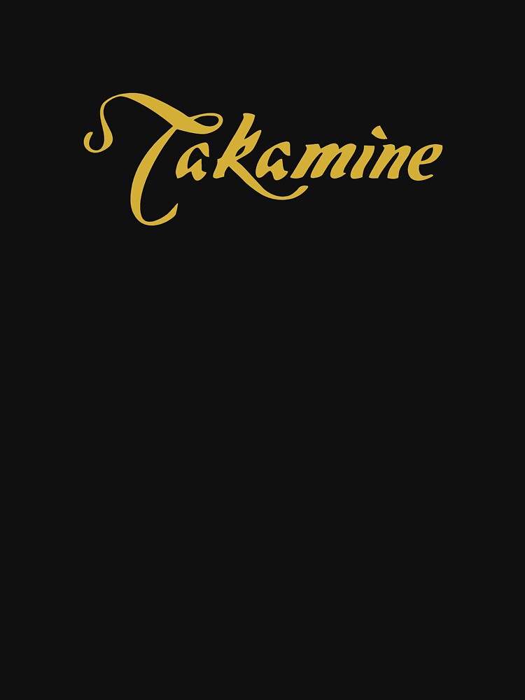 "Takamine Guitars" T-shirt for Sale by ChanninWyatt | Redbubble ...