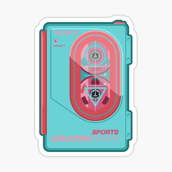"Sony "Sports" Walkman WM-F45 inspired design in a Vice City Days theme ...