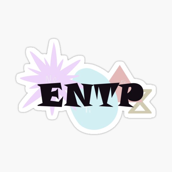 "MBTI Type: ENTP" Sticker for Sale by WolfKat777 | Redbubble