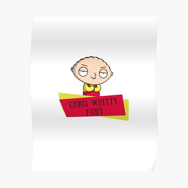"CHRIS WHITTY FUNY" Poster for Sale by Elina-Store | Redbubble