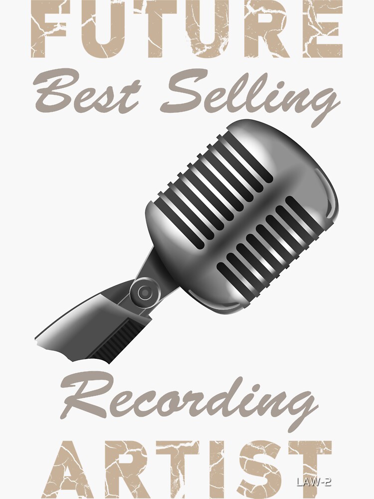 "future best selling recording artist" Sticker for Sale by LAW-2 ...
