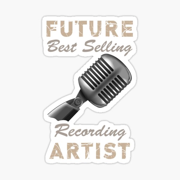 "future best selling recording artist" Sticker for Sale by LAW-2 ...