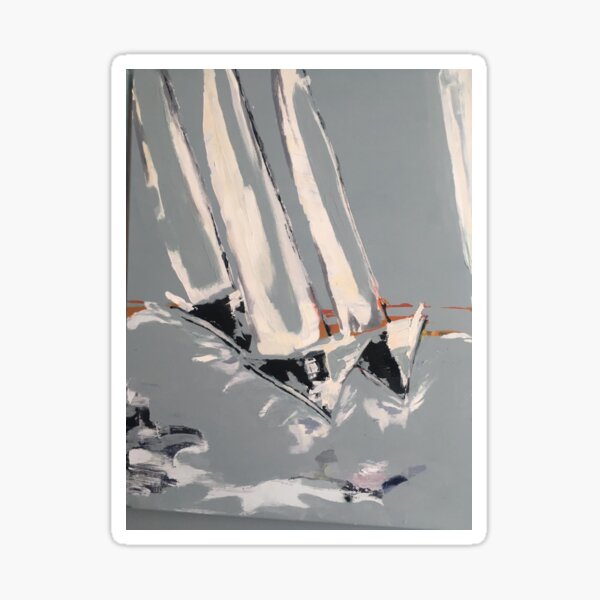 "Grey yachts" Sticker for Sale by sucrawford | Redbubble