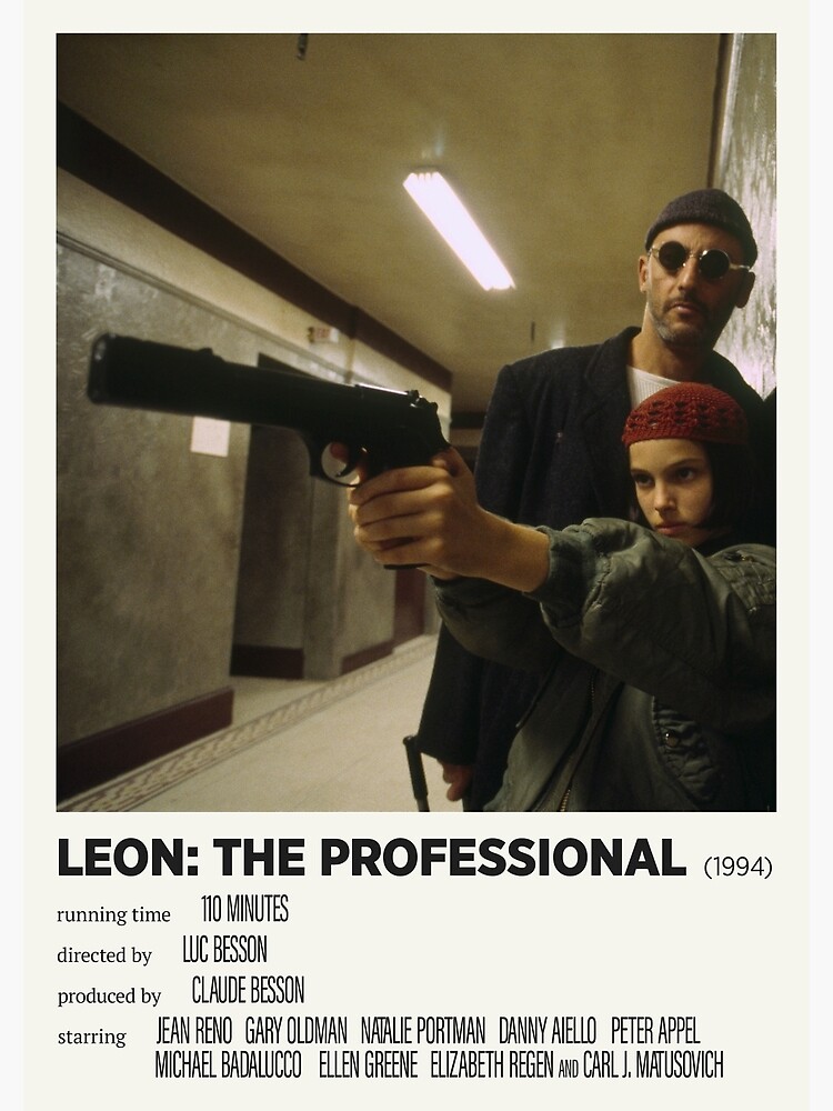 "Leon: The Professional (1994) Alternative Film Poster" Poster for Sale ...
