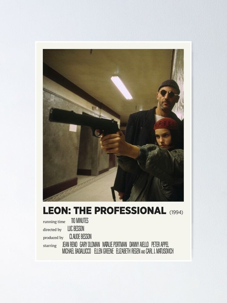 "Leon: The Professional (1994) Alternative Film Poster" Poster for Sale ...