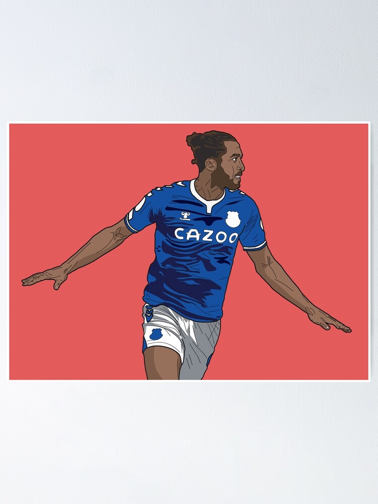 "Dominic Calvert-Lewin portrait" Poster by TheSportsDraw | Redbubble