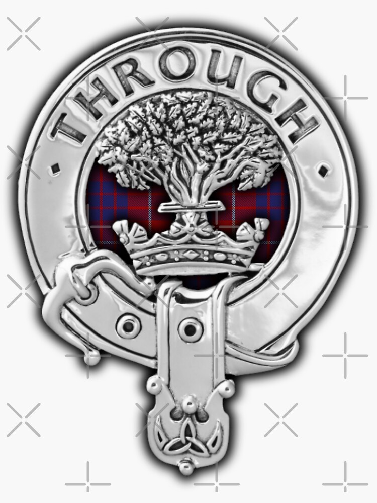 "Clan Hamilton Crest & Tartan" Sticker for Sale by taylors8 | Redbubble