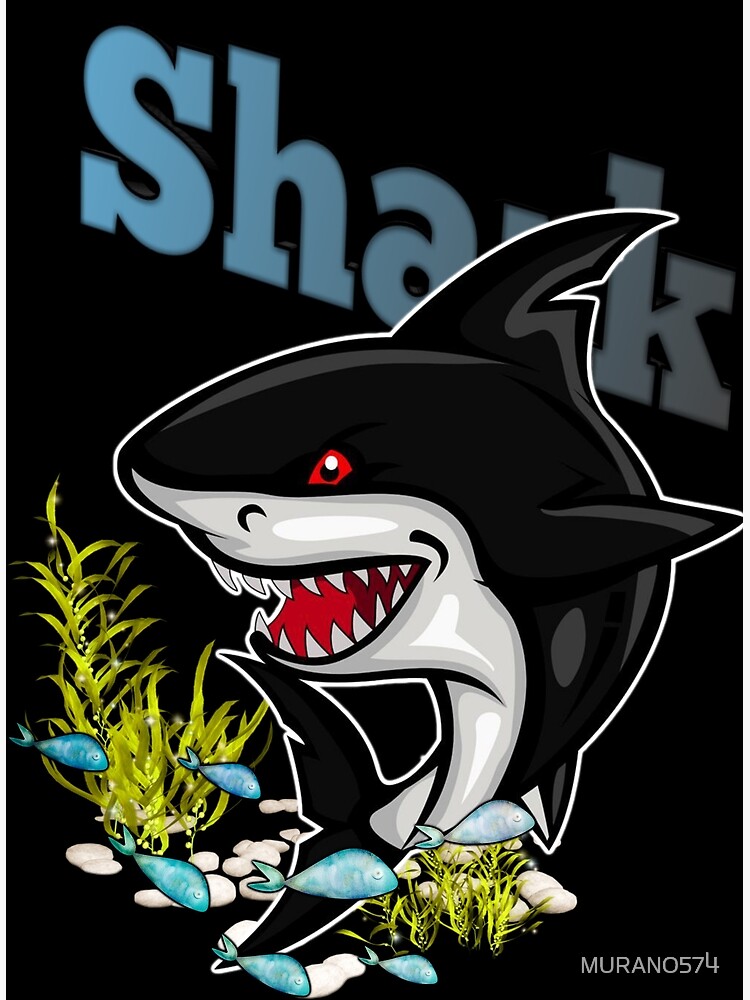 "Sharkk" Poster for Sale by MURANO574 | Redbubble