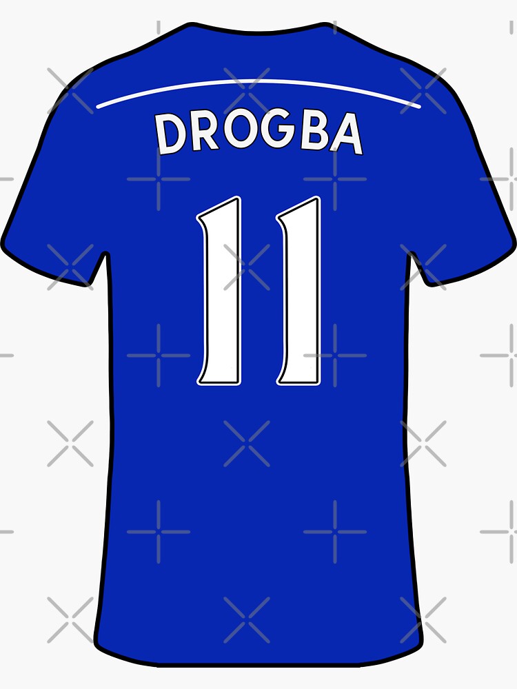 "Didier Drogba 2014/15 Jersey" Sticker for Sale by slawisa | Redbubble