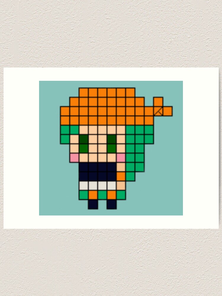 "8 Bit Ms Joke" Art Print for Sale by EmmelimeCos | Redbubble