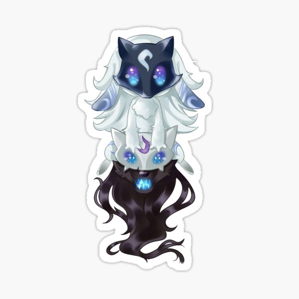 "kindred the eternal hunters" Sticker for Sale by lucci-nano | Redbubble