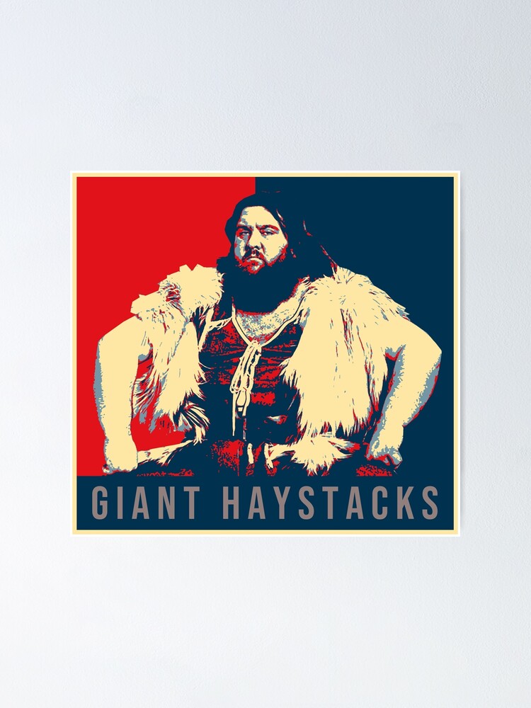 "Giant Haystacks wrestler Illustration pop art " Poster for Sale by ...