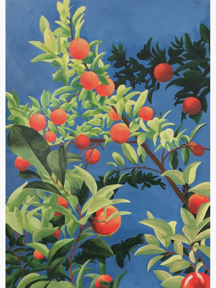 "Orange Tree " Poster by josephina-q | Redbubble