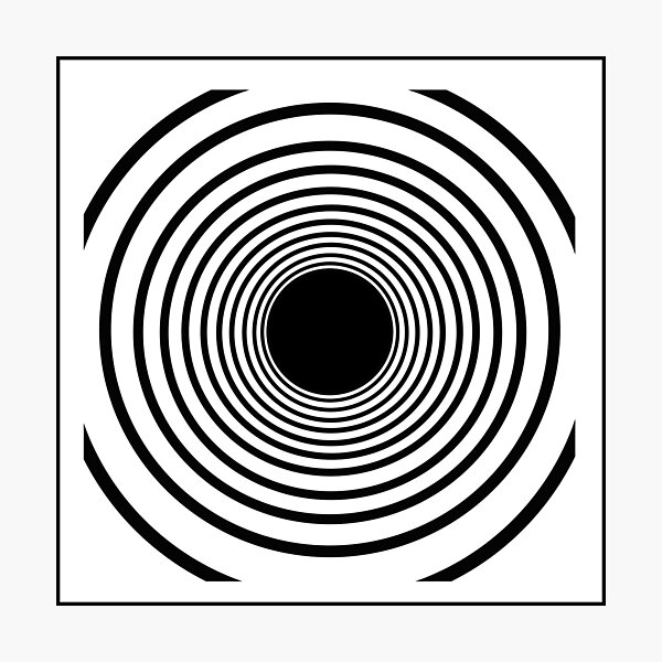 Lámina fotográfica «Expandir círculo: círculo sin fin» de ...