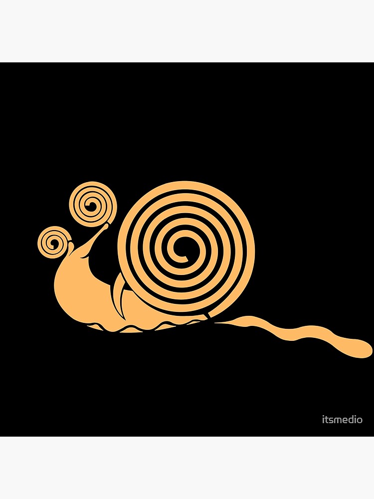 "Monogatari - Mayoi Snail - Orange" Poster by itsmedio | Redbubble