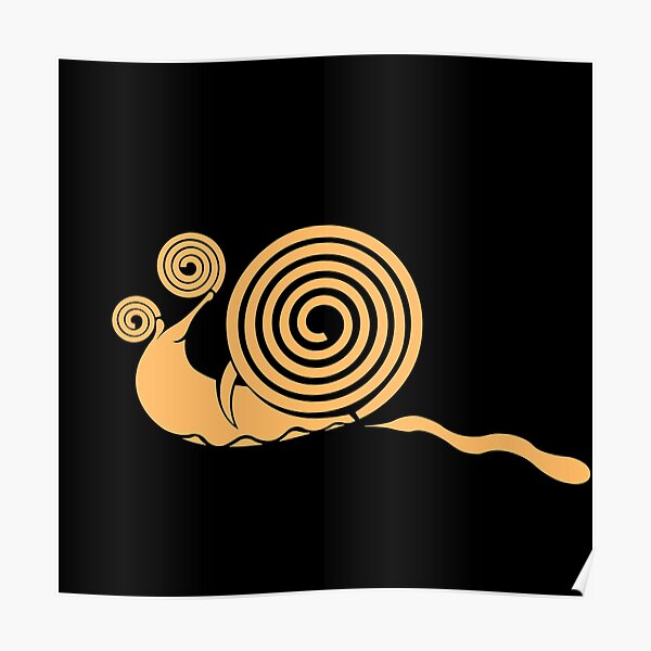 "Monogatari - Mayoi Snail - Orange" Poster by itsmedio | Redbubble