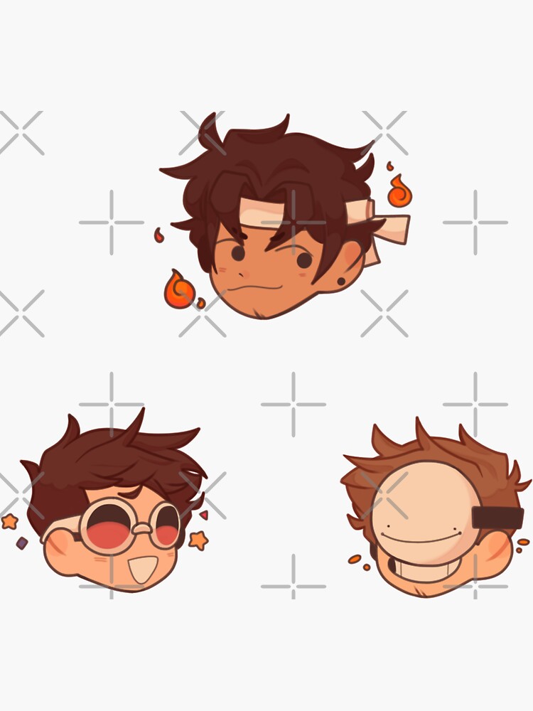 "Dream Team sticker pack!" Sticker for Sale by kiminkiis | Redbubble