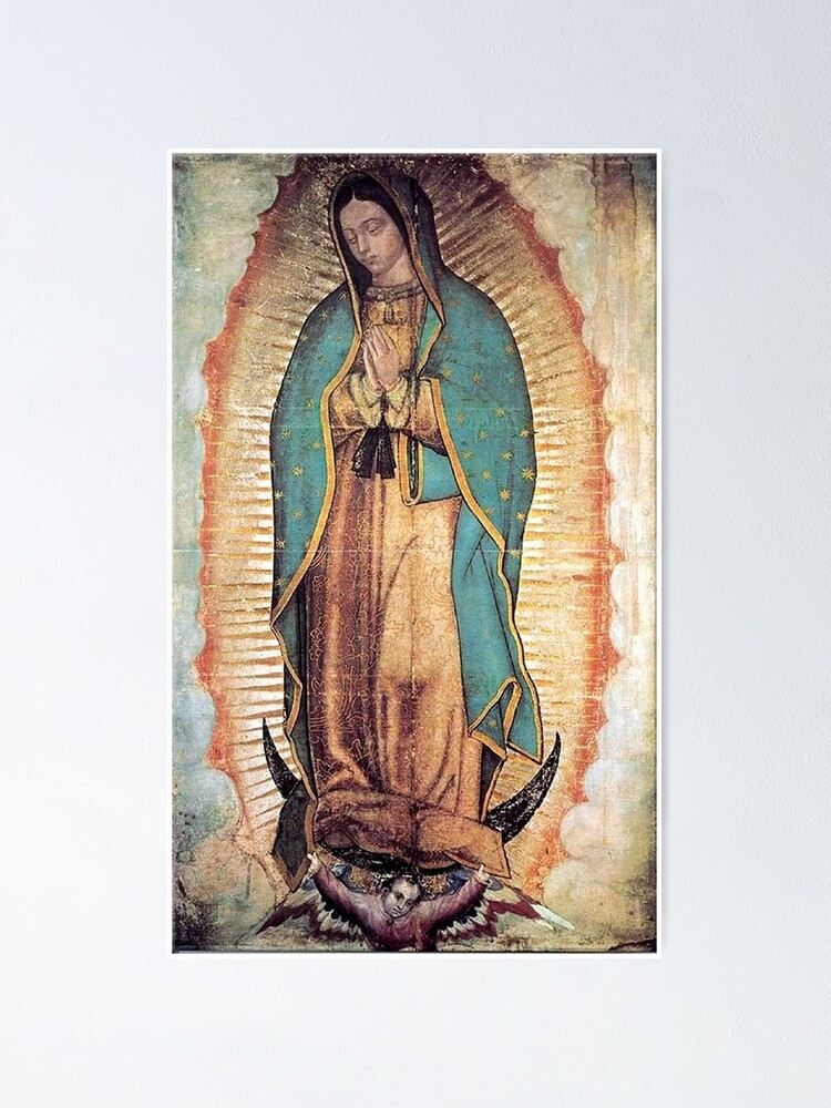 Original Picture of Our Lady of Guadalupe Poster sold by Jungsuk Lee ...