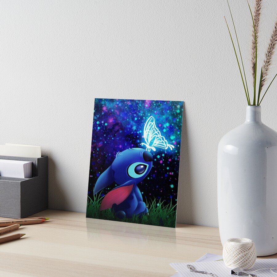 "stitch butterfly Starry sky" Art Board Print for Sale by cloudart2868 ...
