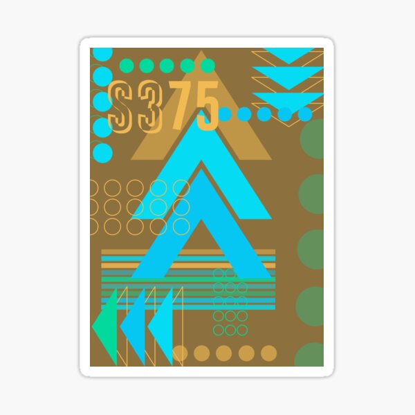 "Solaris Project: Snaut (Blue)" Sticker by Lyngbjorn | Redbubble