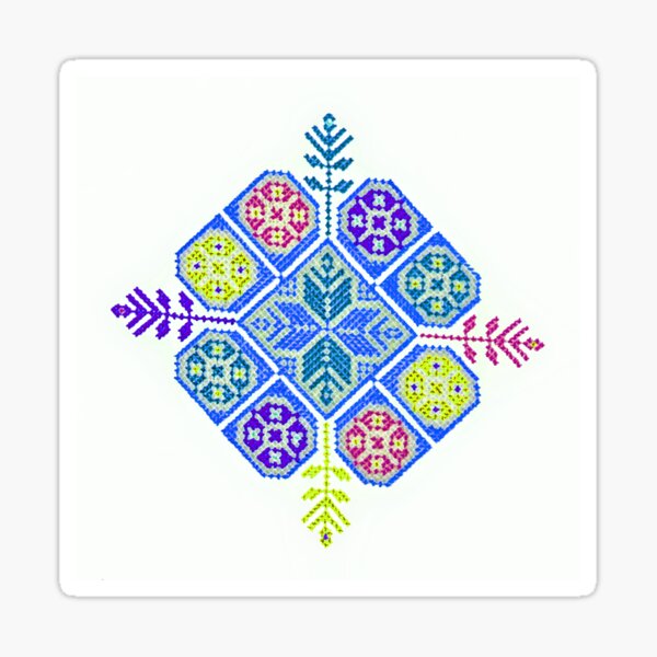 "Bethlehem Star in White" Sticker for Sale by muniralawi | Redbubble